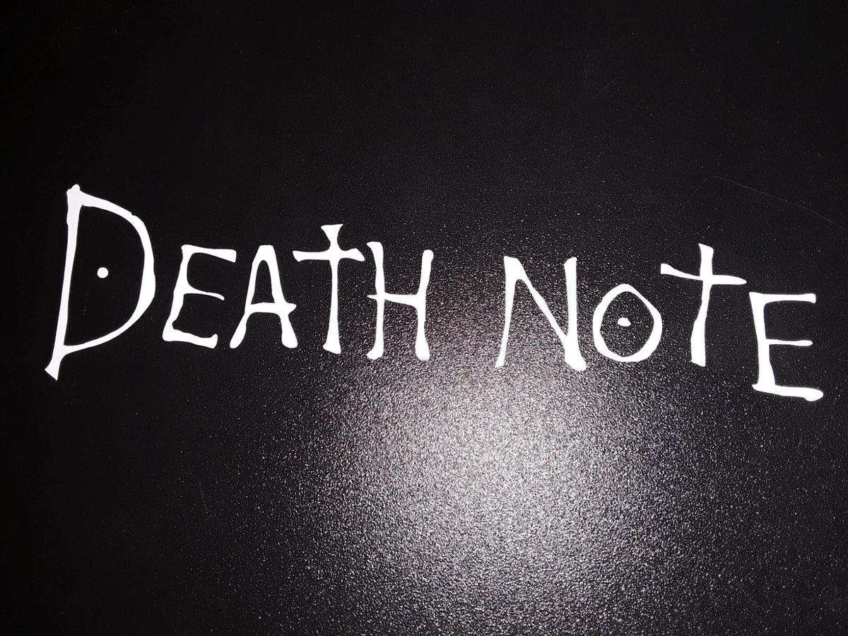 Death Note Logo Font