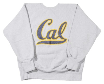 Vintage Cal Golden Bears 90s Gray Crewneck NCAA Football Sweatshirt ...