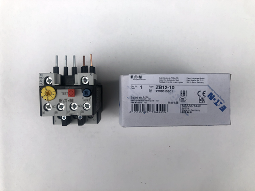 Eaton XTOB010BC1 Thermal Overload Relay - adjustable from 6 to 10 AMP ...