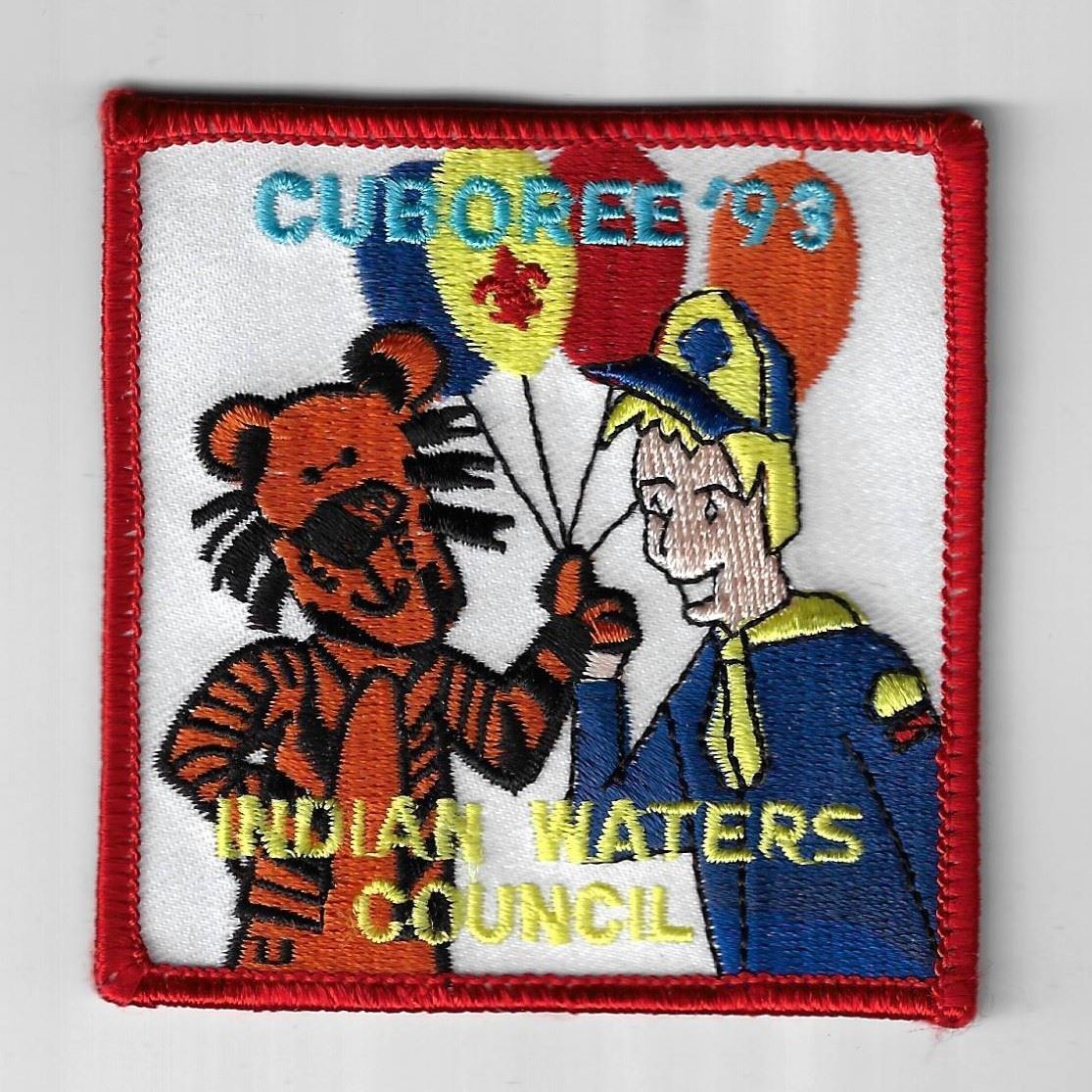 93 Cub O Ree Indian Waters Council RED Border [Q-2077] | eBay