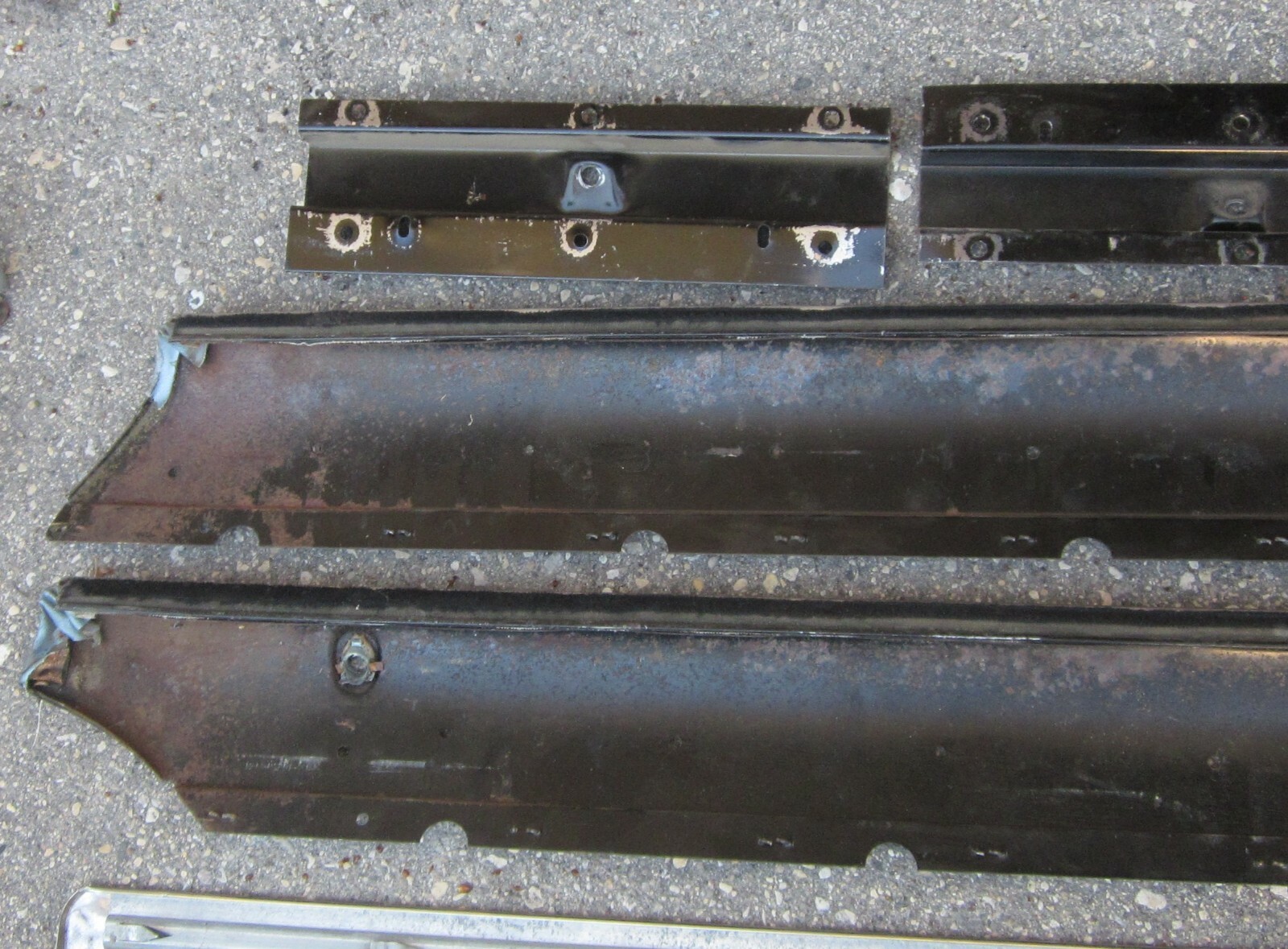 1965 Chrysler Imperial Int Rear Door Panel Trim Molding Lot of 7 Used ...