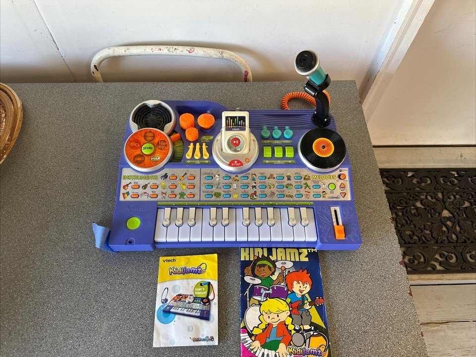 Nice ! VTech "Kidi Jamz" Interactive DJ/Keyboard Music Studio Works ...