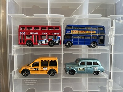 Matchbox London Tour Bus - Union Jack Tours - Ford Transit Taxi, London ...