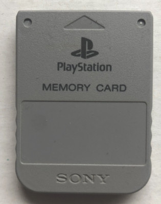 Official Sony PlayStation 1 PS1 Authentic Memory Card OEM Tested PSOne ...