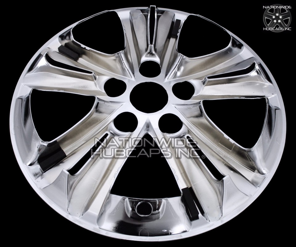 Set of 4 fit Hyundai Sonata 2011-2014 Chrome 16" Wheel Skins Hub Caps ...