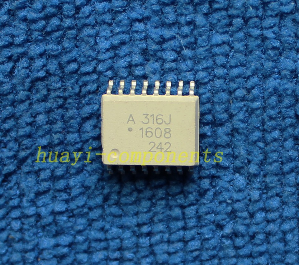 10pcs HCPL-316J HCPL-316J-500E HCPL-316J-000E A316J OPTOCOUPLERS AVAGO ...