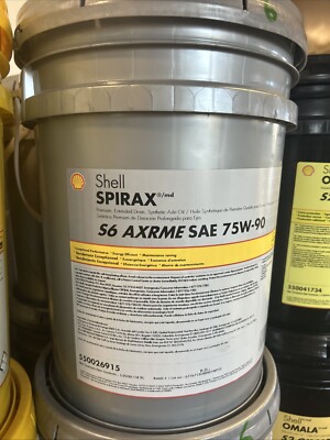 Shell Spirax S6 AXRME SAE 75W-90 | eBay