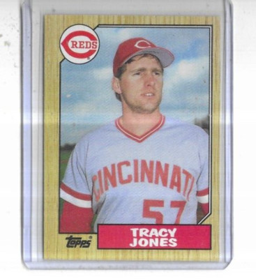 1987 Topps #146 Tracy Jones Cincinnati Reds | eBay