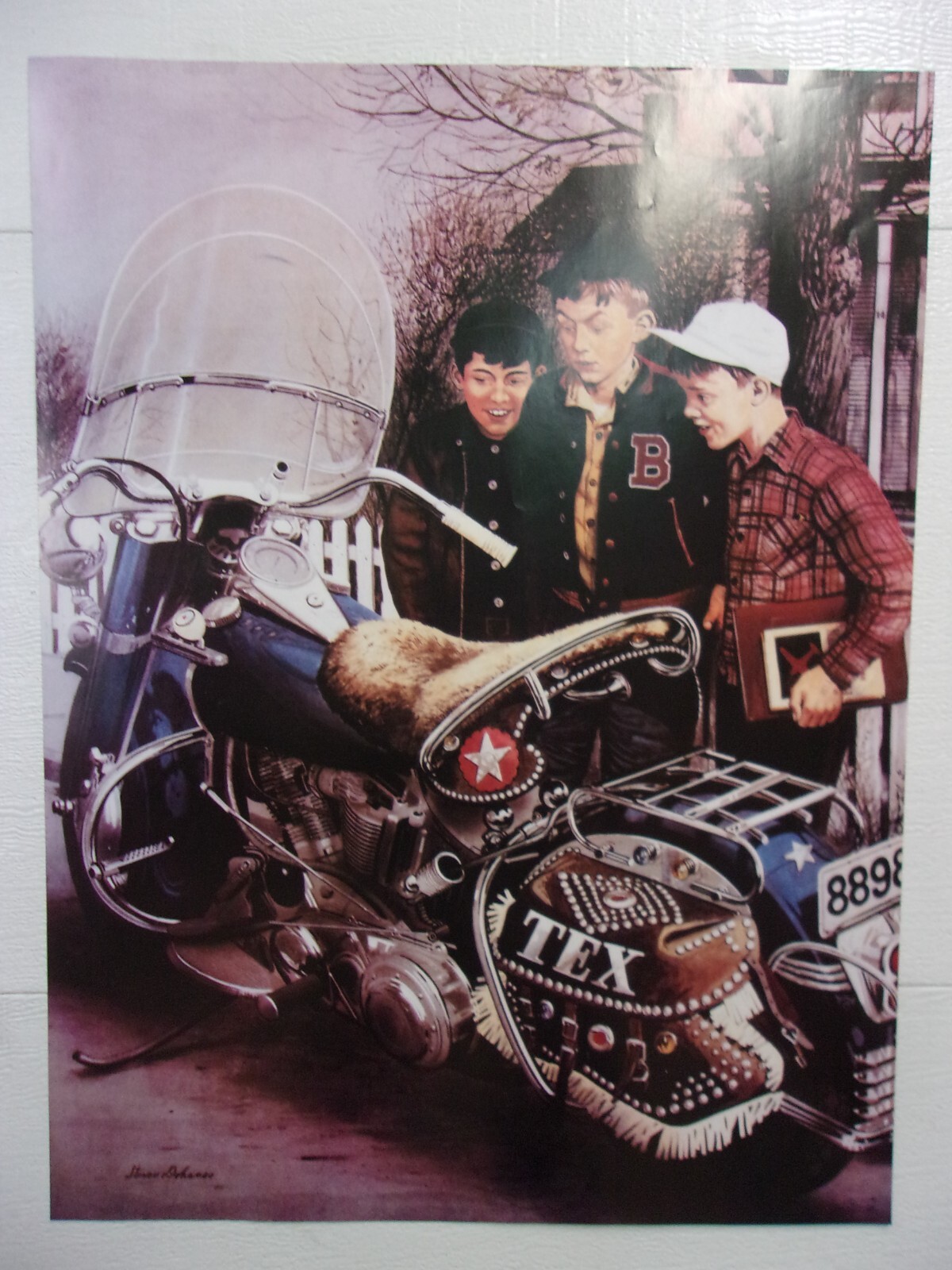 HAREY-NORMAN ROCKWELL 1949 PANHEAD POSTER WITH KIDS..FULL COLOR.WOW | eBay