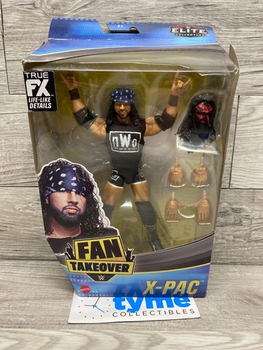 WWE MATTEL ELITE XPAC X-PAC FAN TAKEOVER EXCLUSIVE WRESTLING FIGURE ...