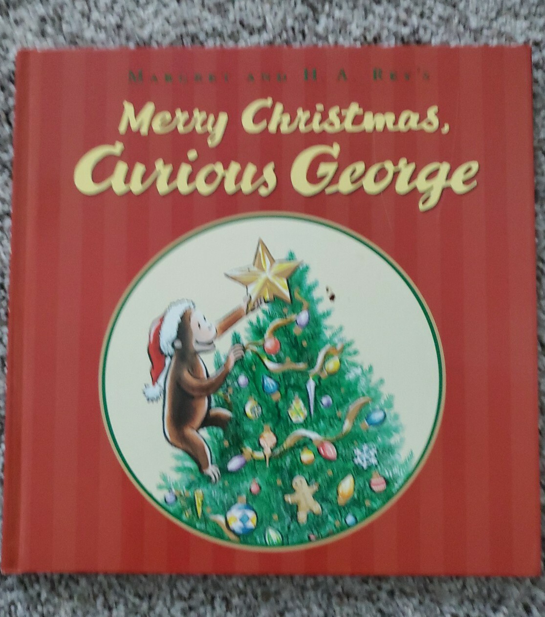 Merry Christmas Curious George~ Margret & H.A. Rey | eBay