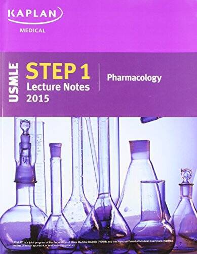 Kaplan USMLE Step 1 Lecture Notes 2015 Pharmacology - Paperback - GOOD ...