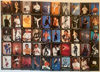Martial Arts Masters Premiere Trading Card Set 50 Cards 1993 | eBay