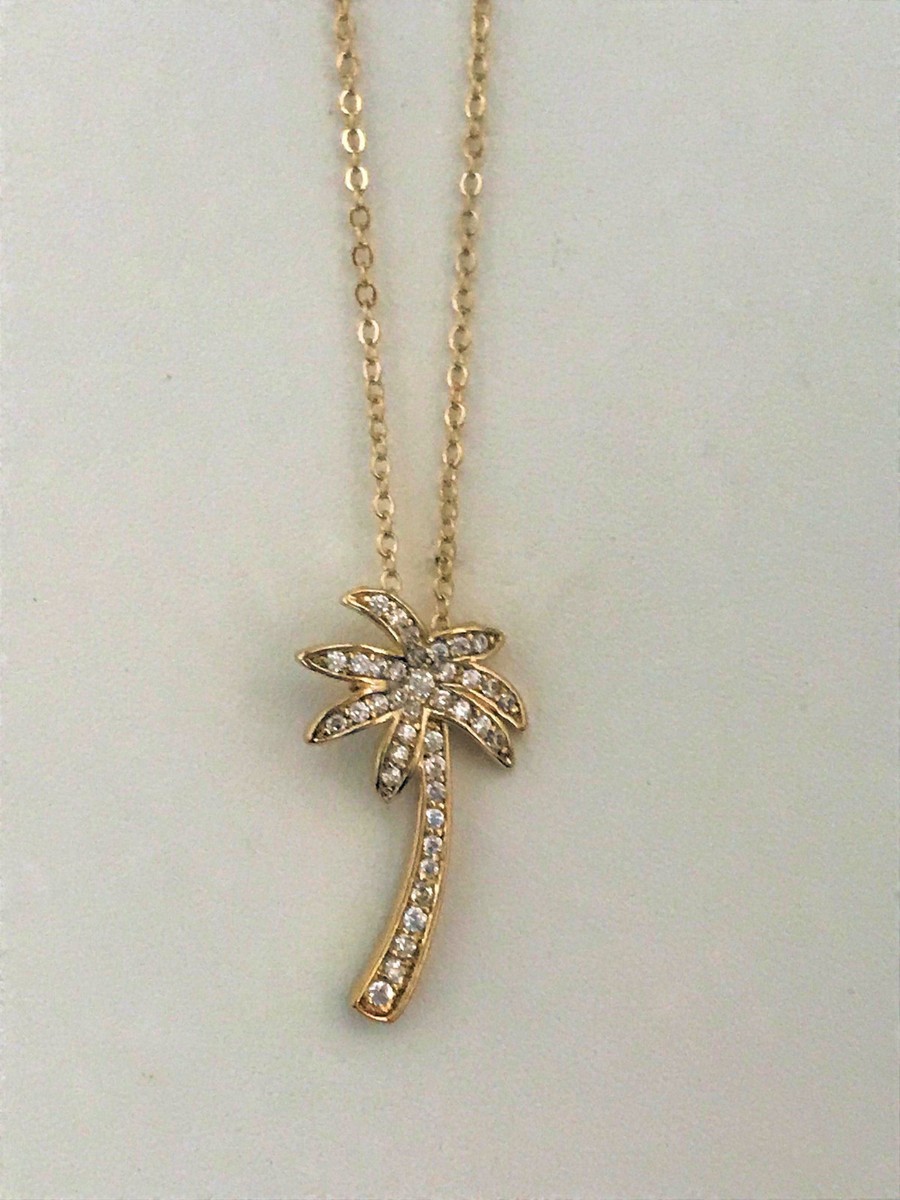 Palm Tree Necklace