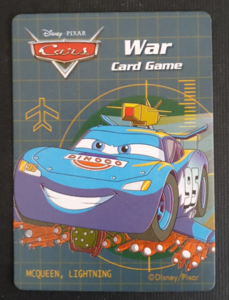Disney Cars War Card Game Lightning McQueen Circle #2 | eBay