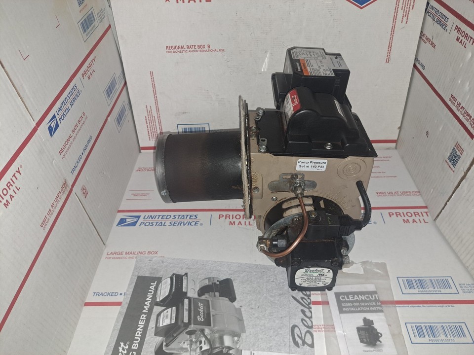 BECKETT OIL BURNER UNIT MODEL AF AFG - Armstrong Furnace lennox Boiler ...