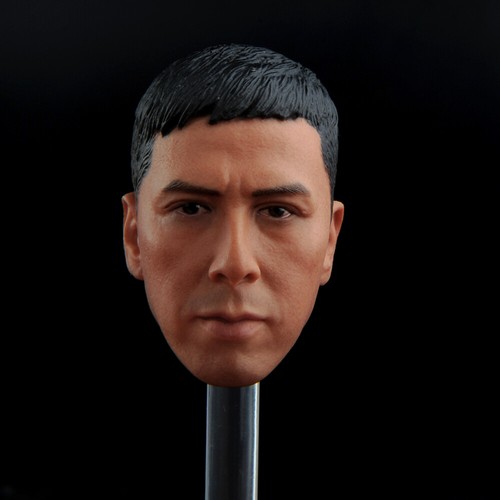 1:6 Donnie Yen Kung Fu Star Head Carved Sculpt fit 12'' Soldier Action ...
