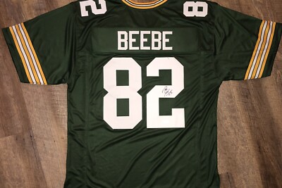 DON BEEBE Signed Custom Replica Green Jersey AUTOgraphed Packers JsA | eBay