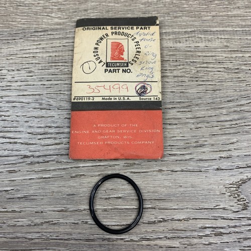 Tecumseh 35499 O-Ring Gasket Genuine Nos Oem Part | eBay