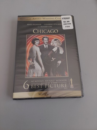 Chicago Widescreen Edition DVD Renee Zellweger Richard Gere Brand New ...