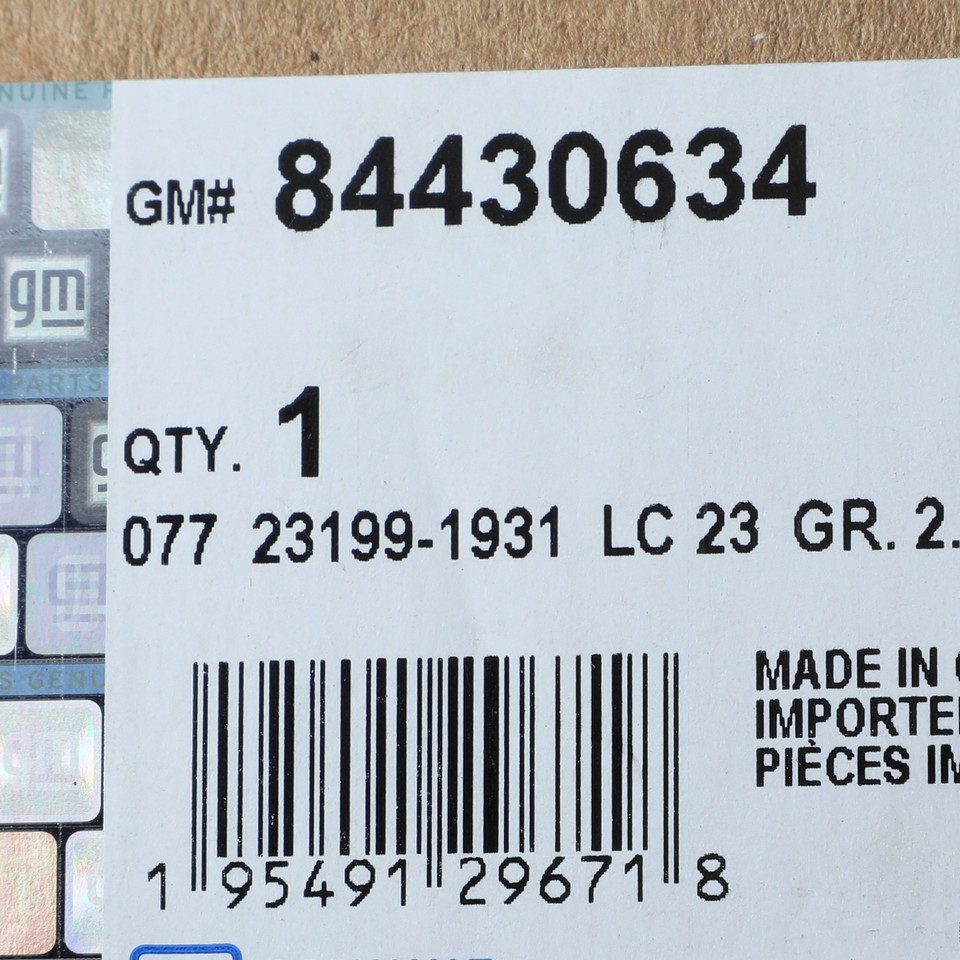 OEM NEW GM PART 2014-2017 GM Blind Spot Detection System Warning Sensor ...