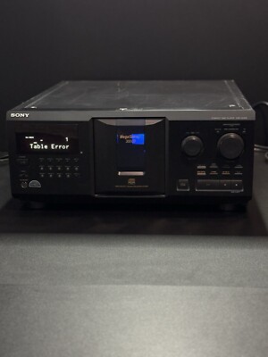 Sony CDP-CX355 300 Disc CD Player Changer Parts Or Repair Powers On | eBay