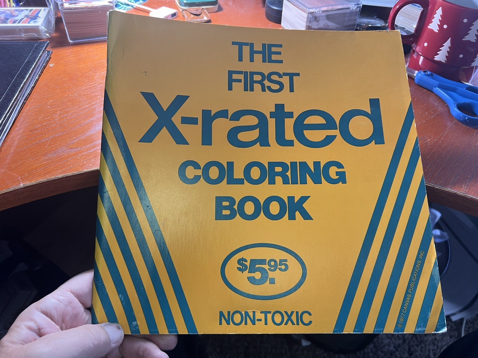 THE FIRST X-RATED COLORING BOOK By Jeffery Kerns, rare OOP. Cover ...