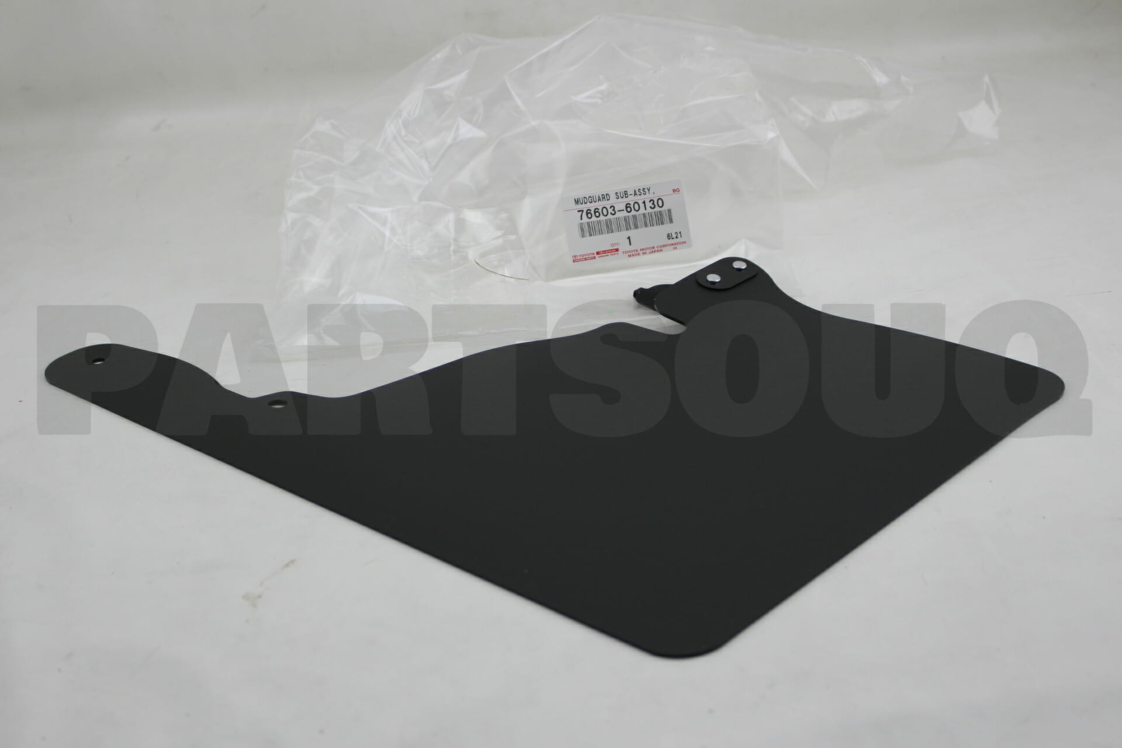 7660360130 Genuine Toyota MUDGUARD SUB-ASSY, FRONT FENDER, RH 76603 ...