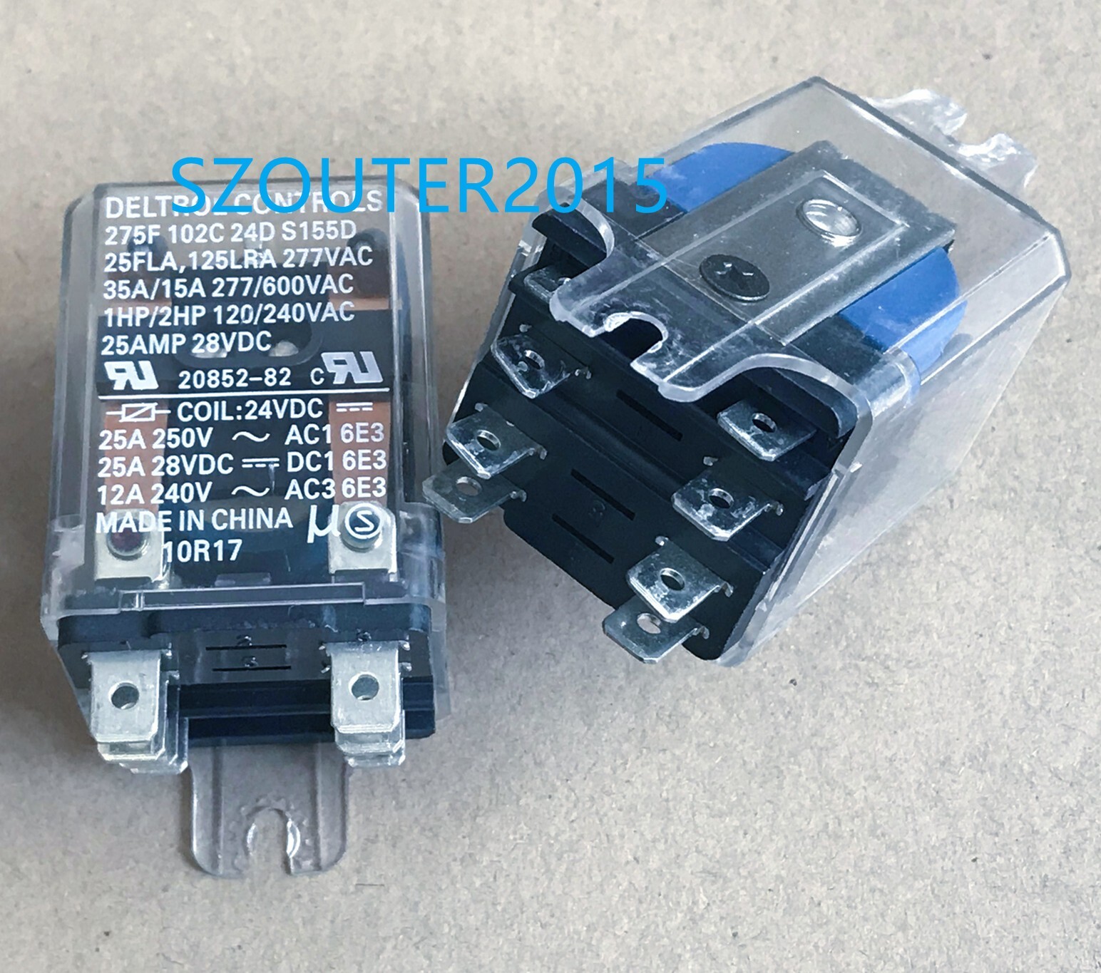 1PCS 275F102C24DS155D CONTROLS Relay 20852-82 25A 8PINS NEW | eBay