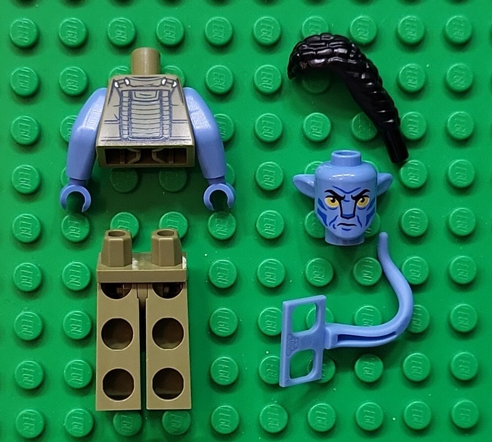 LEGO AVATAR RDA QUARITCH (NA'VI) MINIFIGURE avt018 NEW FROM 75577 | eBay
