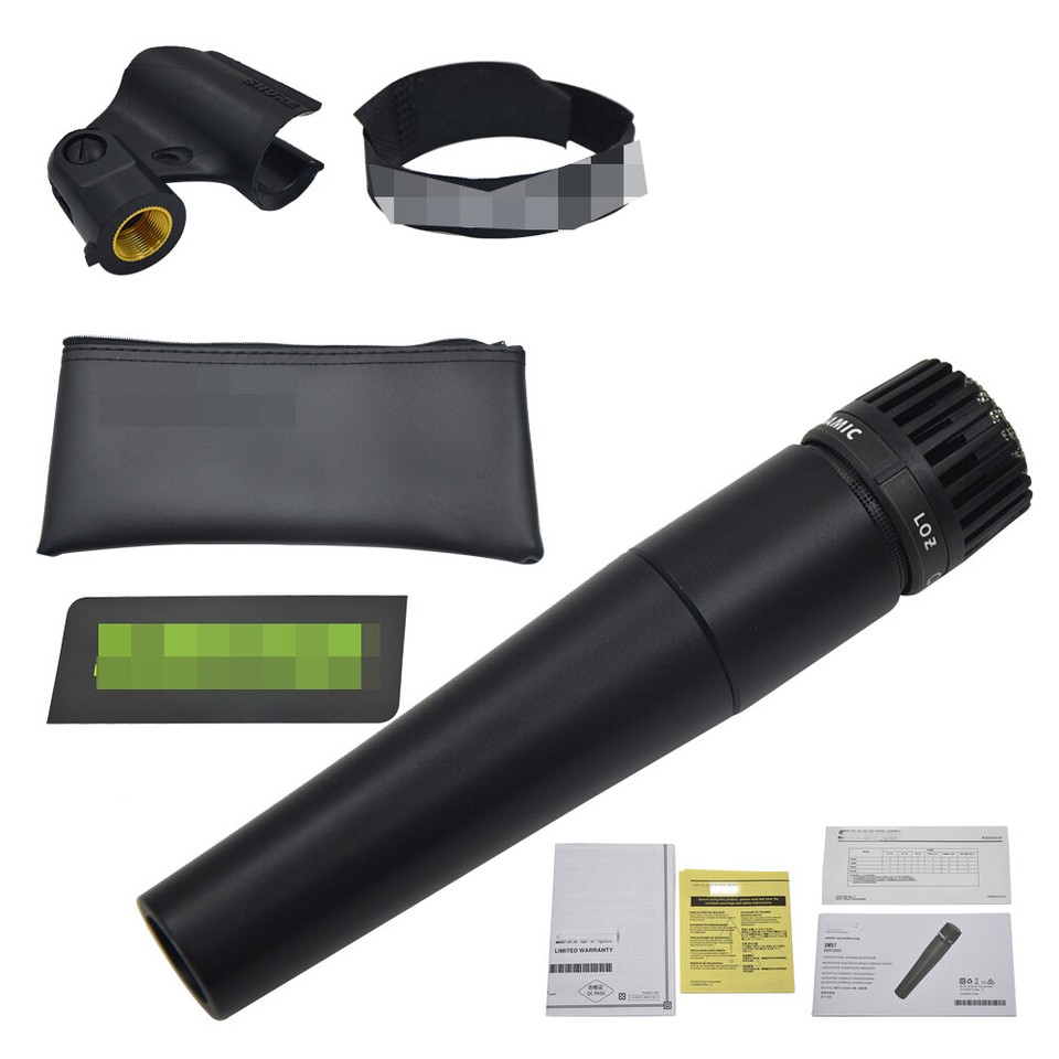 New SM57 SM57-LC Cardioid Dynamic Wired Instrument Microphone Free Ship ...