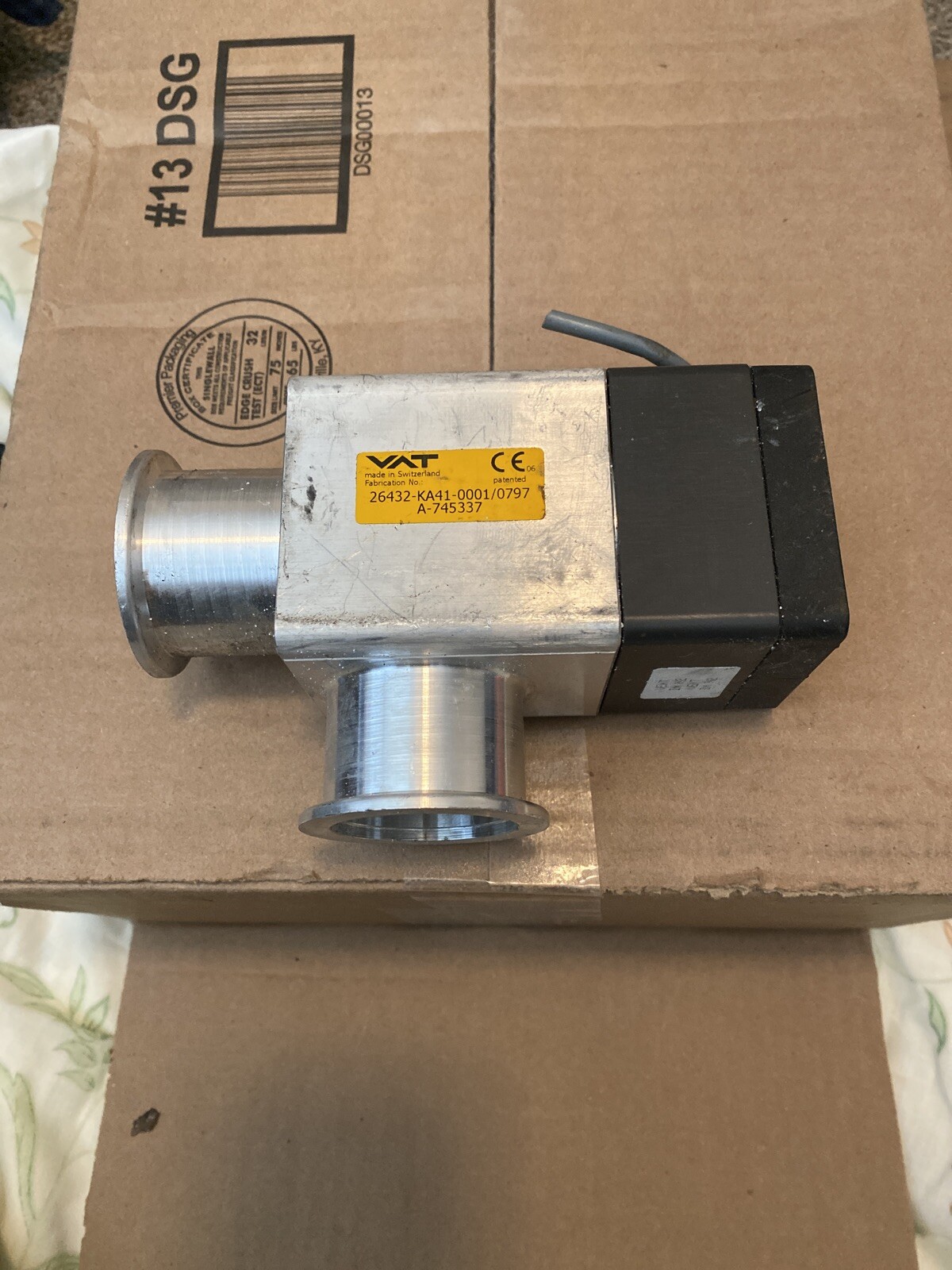 VAT 26432-KA41-0001 Valve ISO-KF40 Flanges 1x10-8 mbar to 5 bar (3C ...