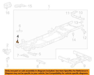 Chevy/GMC OEM Silverado/Sierra LH or RH Front Bumper Impact Bar Bracket ...