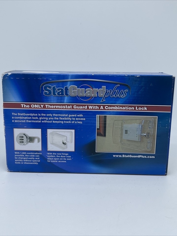 STATGUARD PLUS THERMOSTAT GUARD W/COMBINATION LOCK NEW | eBay