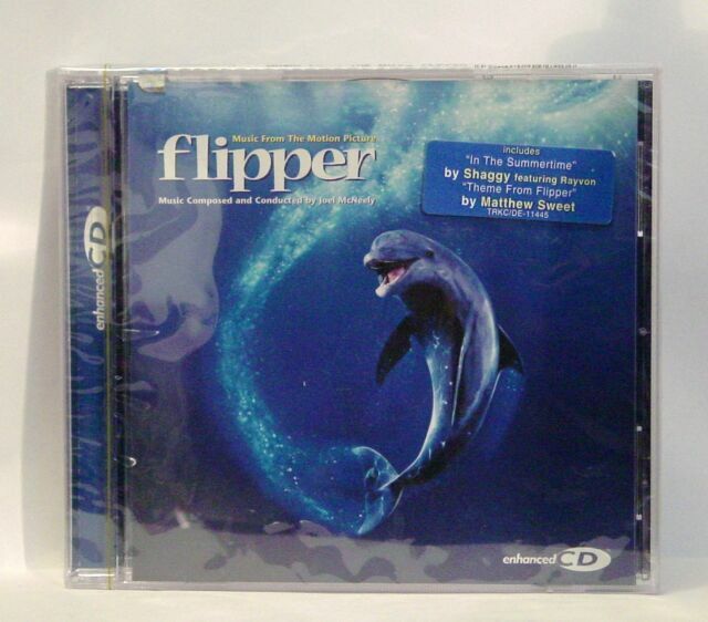 Flipper Movie Motion Picture Soundtrack CD Joel McNeely 1996 Track ...