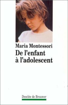 De l'enfant à l'adolescent | Montessori Maria | Bon état | eBay