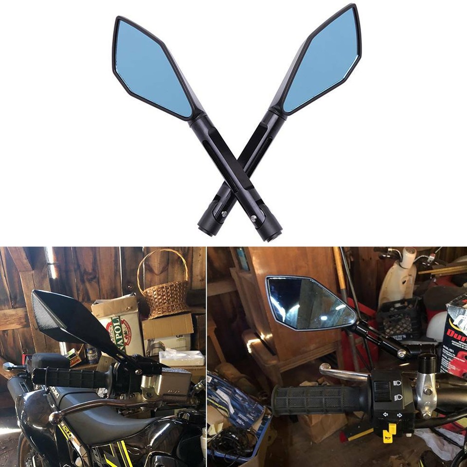 4 Colors Motorcycle Rear View Side Mirrors For 2020 2019 2018 2017 ...