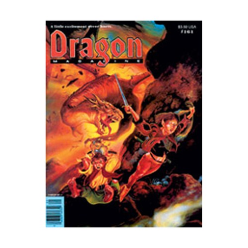 TSR Dragon Magazine #161 "Tavern Rumors, Romance and Adventure" Mag ...