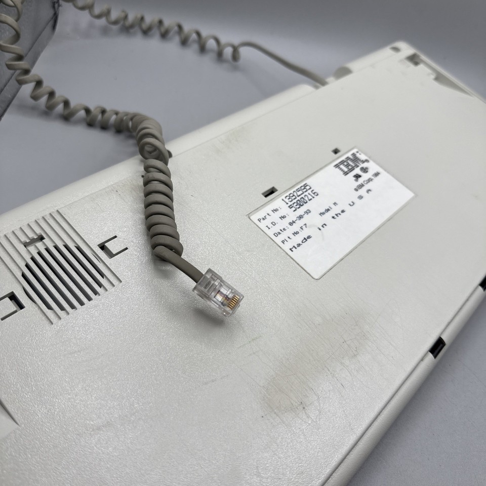 Vintage IBM Model M Clicky Mechanical Keyboard 1392595 QWERTY 3151 ...