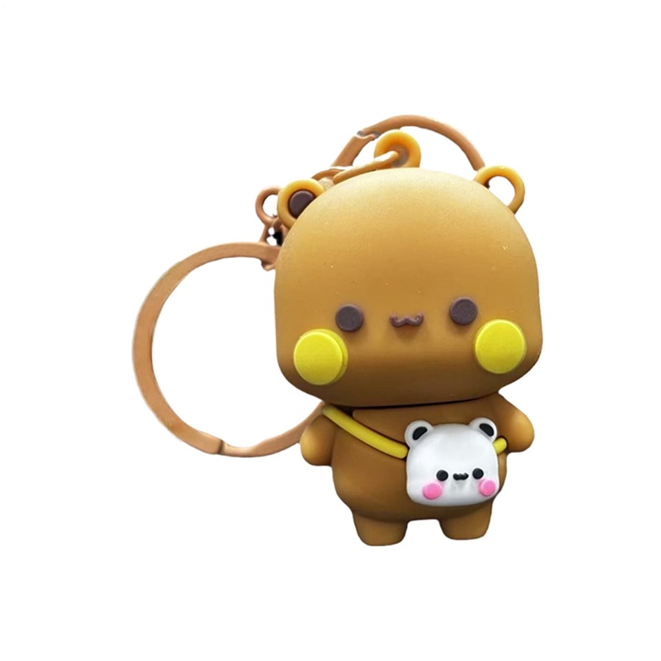 Couple Panda KeychainBubu And Dudu Two Couple Key Chain Cute Schoolbag ...