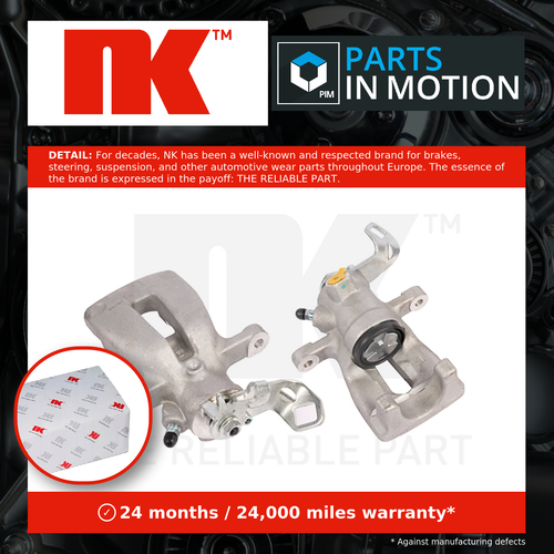 Brake Caliper fits MINI ROADSTER COOPER R59 1.6 Rear Right 12 to 15 NK ...
