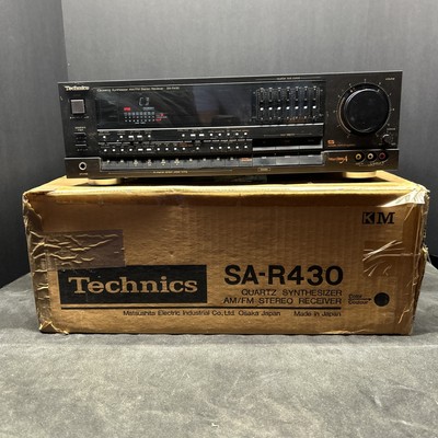 Vintage Technics SA-R430 AM/FM Stereo Receiver with RARE! Parts Only | eBay