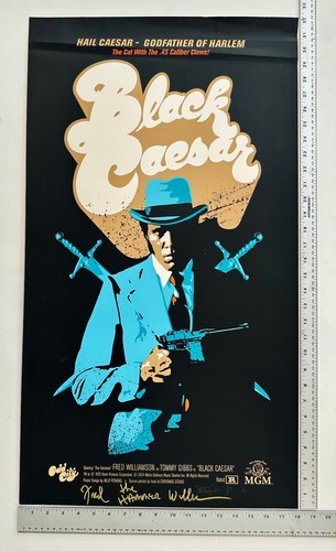 Black Caesar Poster - 2014 -Odd City - Billy Perkins - #1 of 75 Limited Edition | eBay