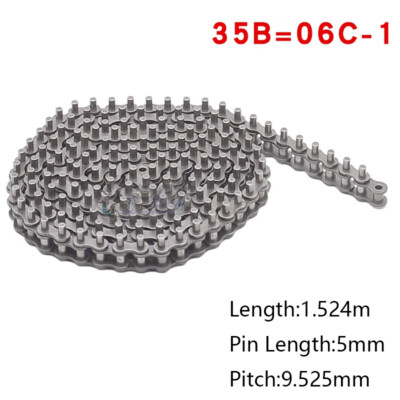 06C-1 Roller Chains Transmission Chain 35B 5mm Extended Pin Chain ...