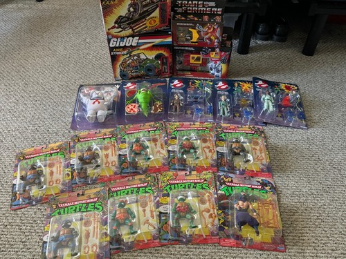 Reissue Toys TMNT, GI Joe, Transfomers and Real Ghostbusters lot | eBay