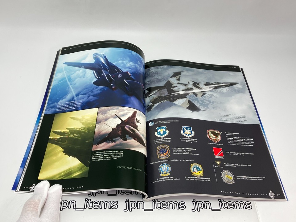 ACE COMBAT 7 Collector's Edition Bonus Book ACES at WAR A HISTORY 2019 ...