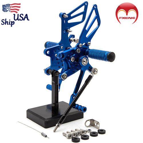 US FXCNC For Suzuki GSXR1000 2000-2003 2004 CNC Rearset Footrests ...
