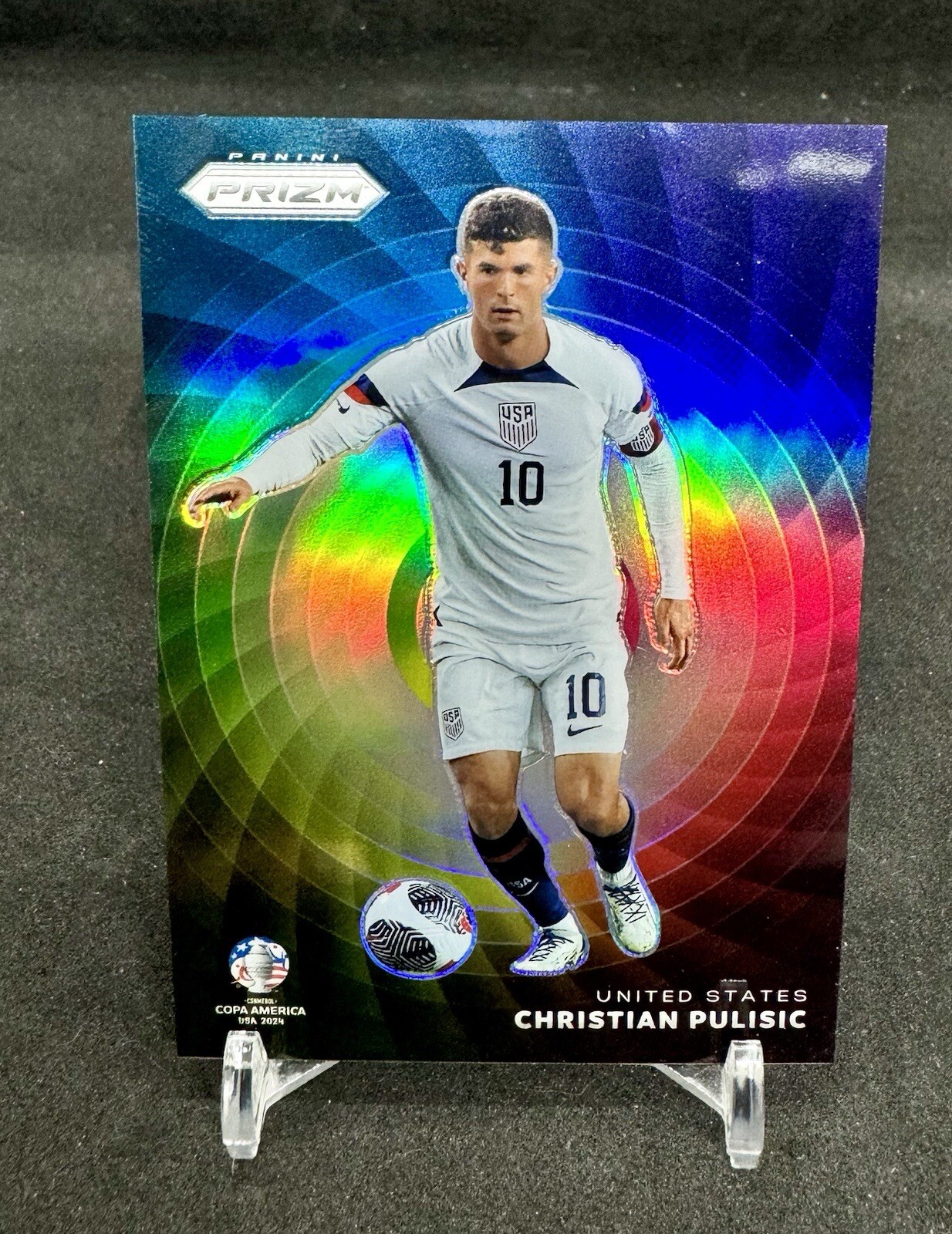 Christian Pulisic 2024 Prizm Copa America #5 Color Wheel /(SSP) Price ...