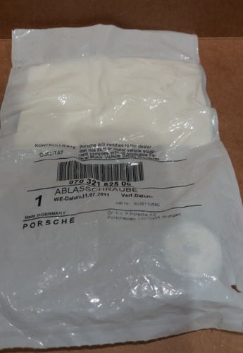 PORSCHE OPC SUPPLY SMALL PARTS: PDK GEARBOX TRANSMISSION DRAIN PLUG ...