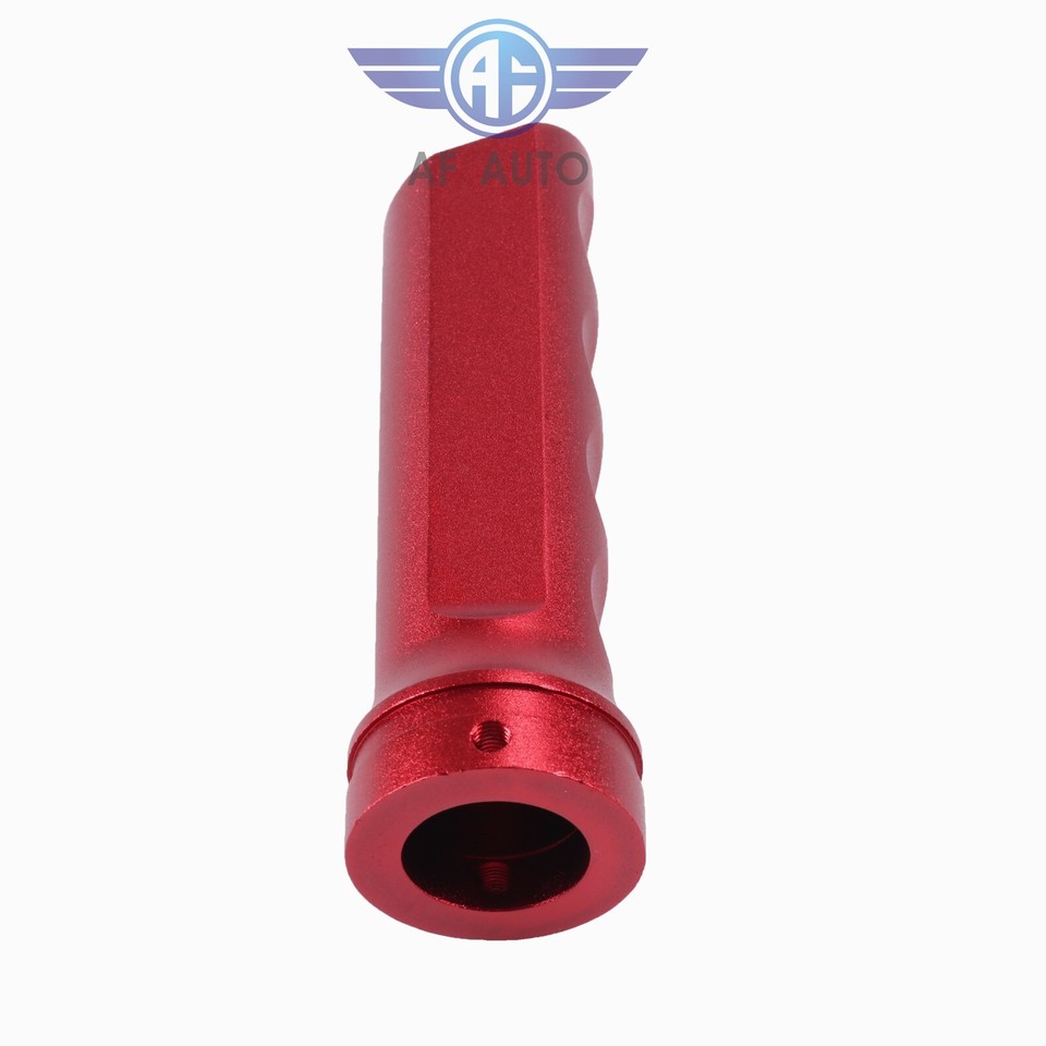 Universal Red Ralliart Aluminum Car Handle Hand Brake Sleeve Fitment ...